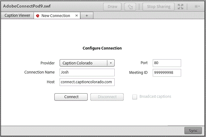 Adobe Connect Meeting Instructions